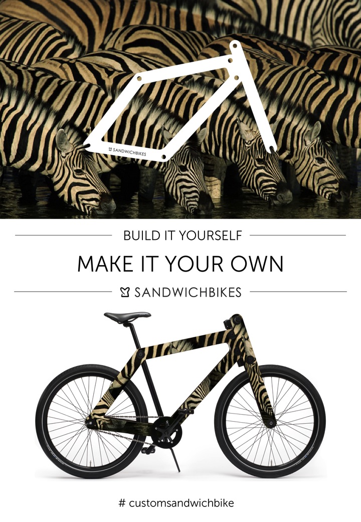 Sandwichbikes Zebra customization – Sandwichbikes